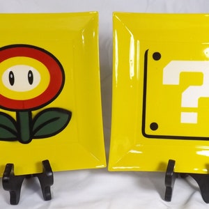 Mario Bros. Custom Square Porcelain Dinnerware Set. - Etsy