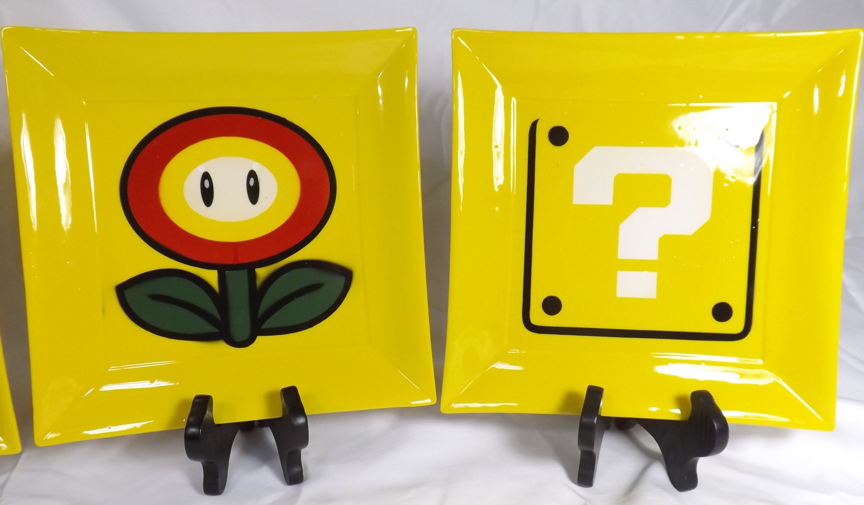 Mario Bros. Custom Square Porcelain Dinnerware Set. - Etsy