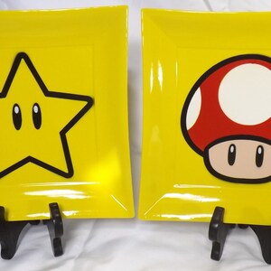 Mario Bros. Custom Square Porcelain Dinnerware Set. - Etsy