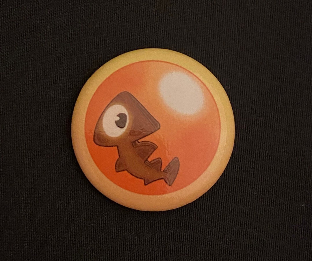 Splatoon Golden Egg Button - Etsy