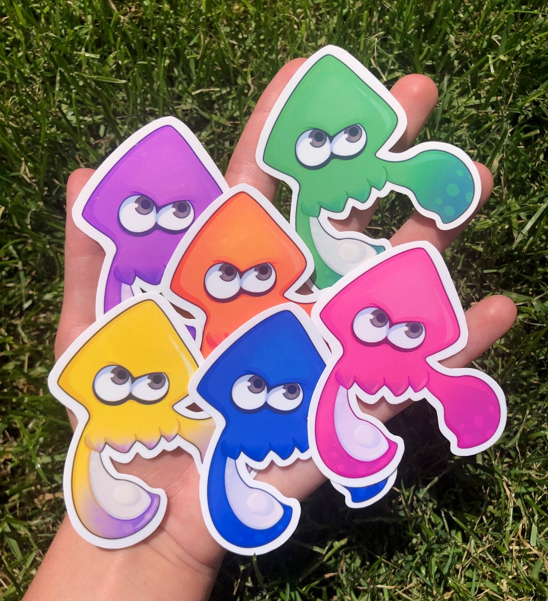 Splatoon Squid Sticker - Etsy