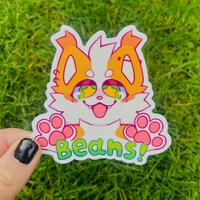 Punchy Vinyl Sticker - Etsy
