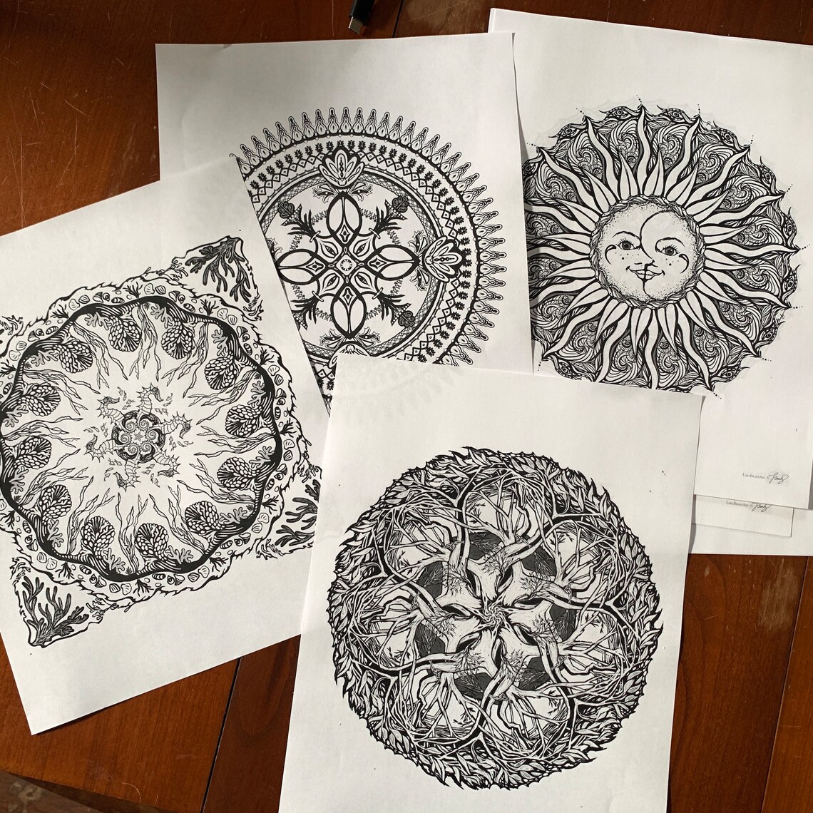 Mandala Coloring Pages 16 Downloadable Mandalas Adult Coloring Pages ...