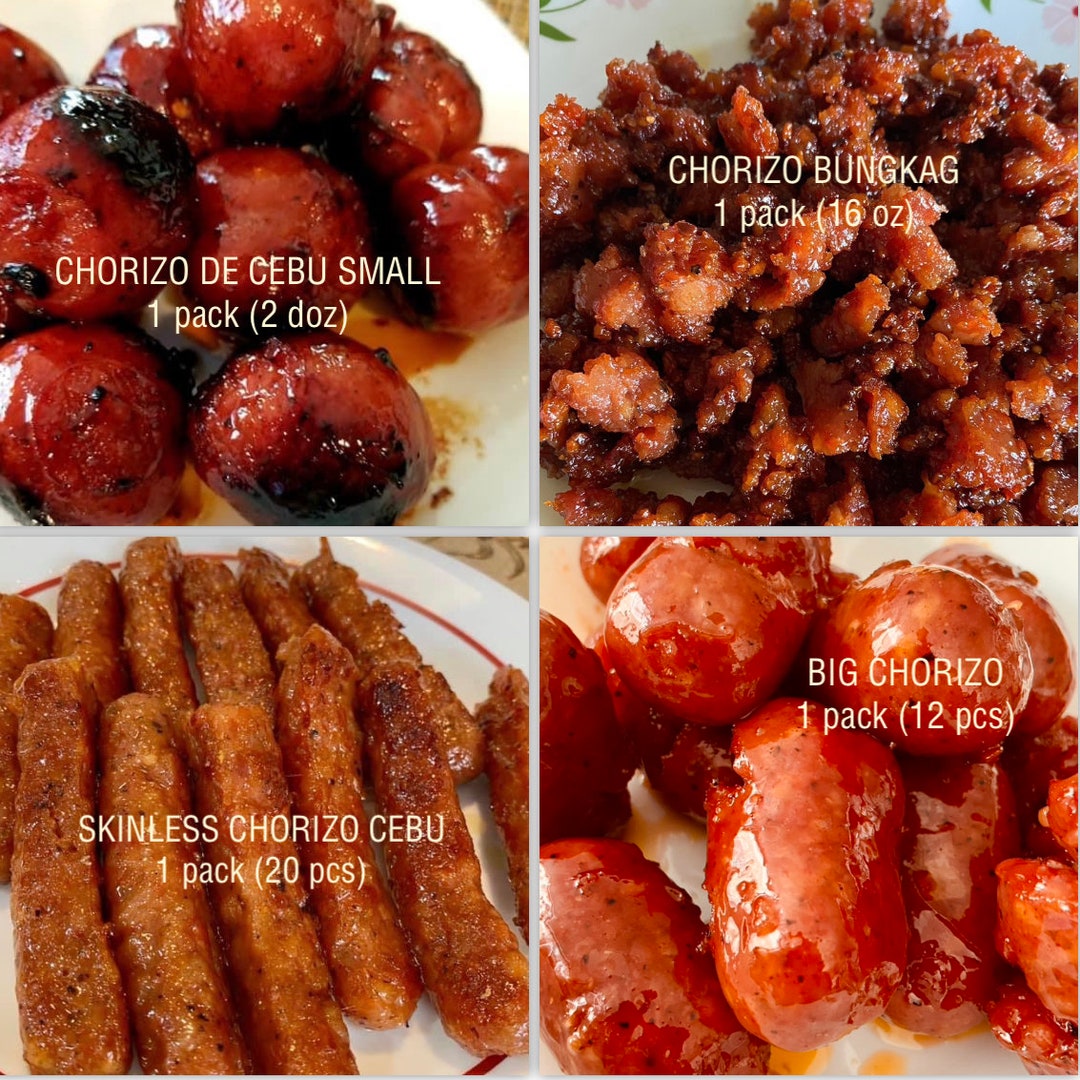 CHORIZO DE CEBU (combo Pack #1) - Etsy