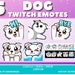 15 Cute Dog Twitch Emotes Rottweiler Emote Pack Puppy - Etsy