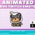 15 BUNNY TWITCH EMOTES White Emote Pack Bunny Emotes Rabbit Emotes ...