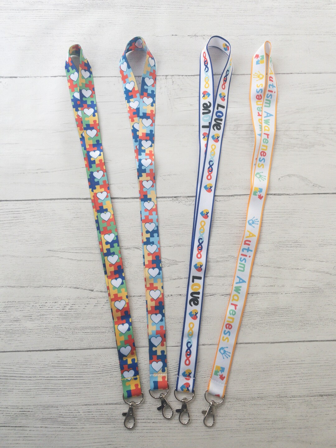 Autism Awareness Lanyard - Etsy
