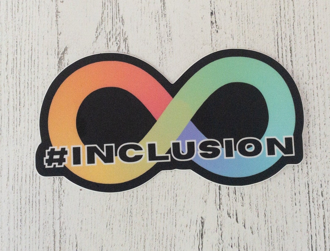 Inclusion Sticker 4X2 - Etsy
