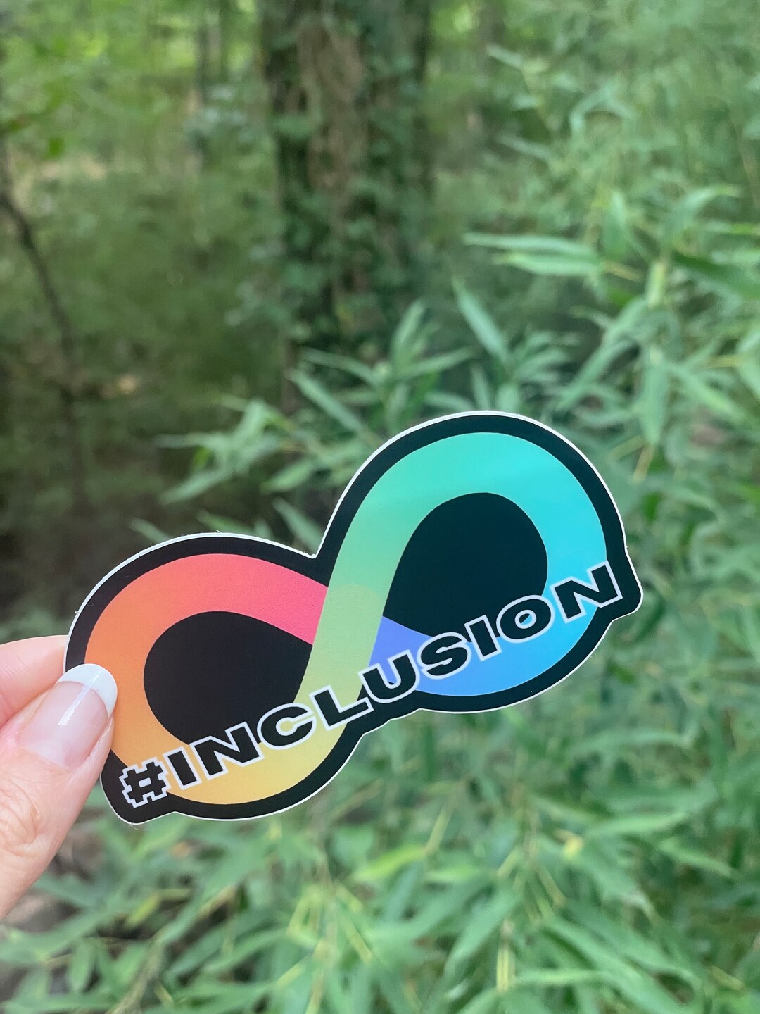 Inclusion Sticker 4X2 - Etsy