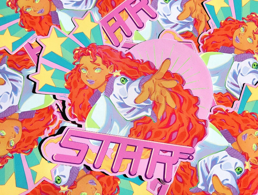 Starfire Waterproof Sticker - Etsy
