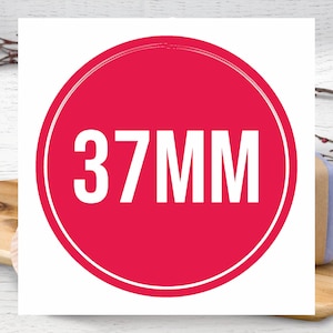 Personalised Round Printed Stickers Custom Logo Labels Busiiness Gloss ...