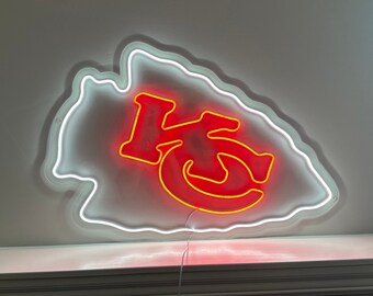 Kansas City Chiefs Neon Sign - Etsy
