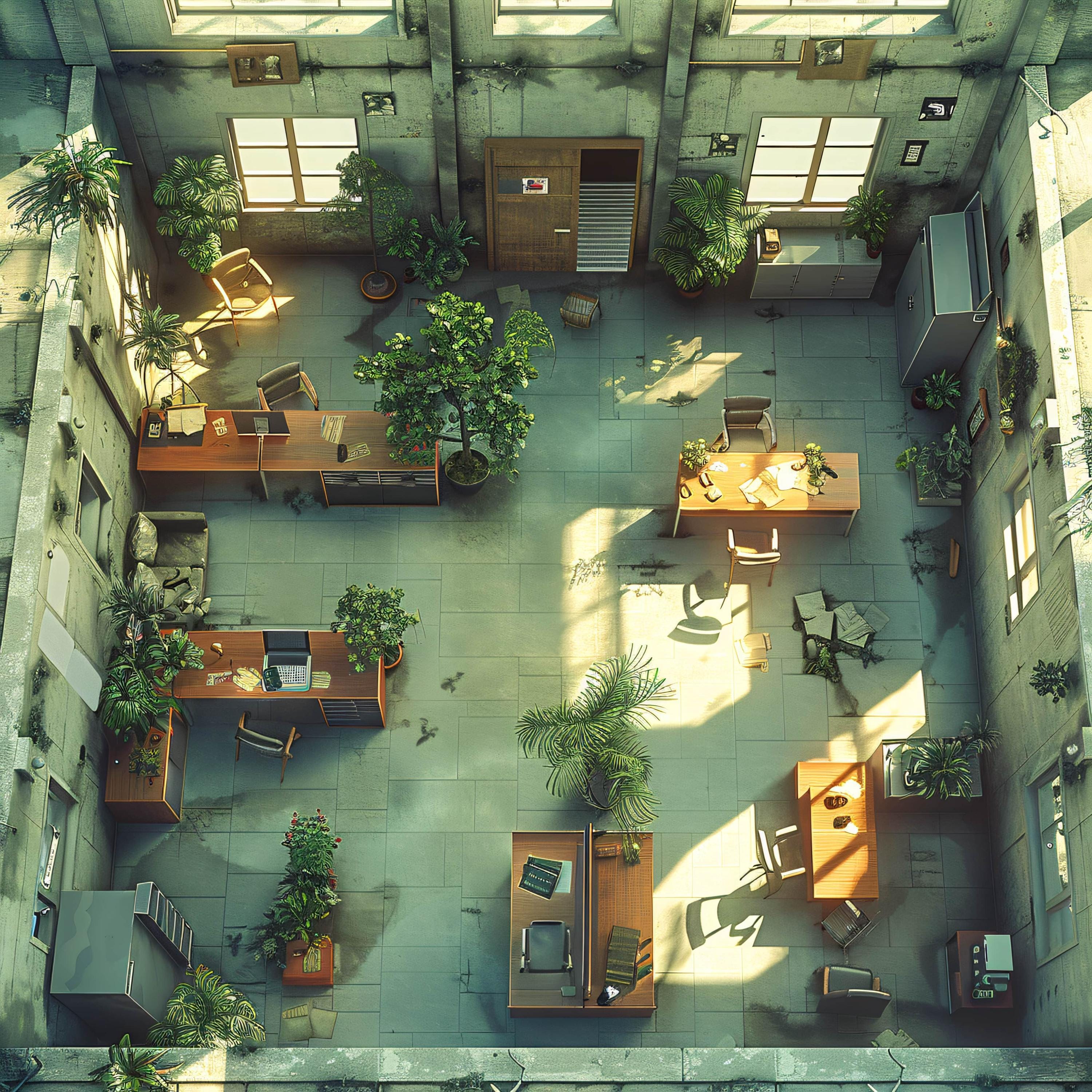 12 Cyberpunk Corpo Office 2 Battlemaps, Sci Fi, Dnd Battle Map ...