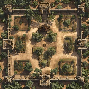 10 Badlands Town Battlemaps, Dnd Battle Map, Pathfinder, D&D, Battlemap ...