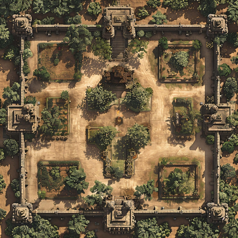 10 Badlands Town Battlemaps, Dnd Battle Map, Pathfinder, D&D, Battlemap ...