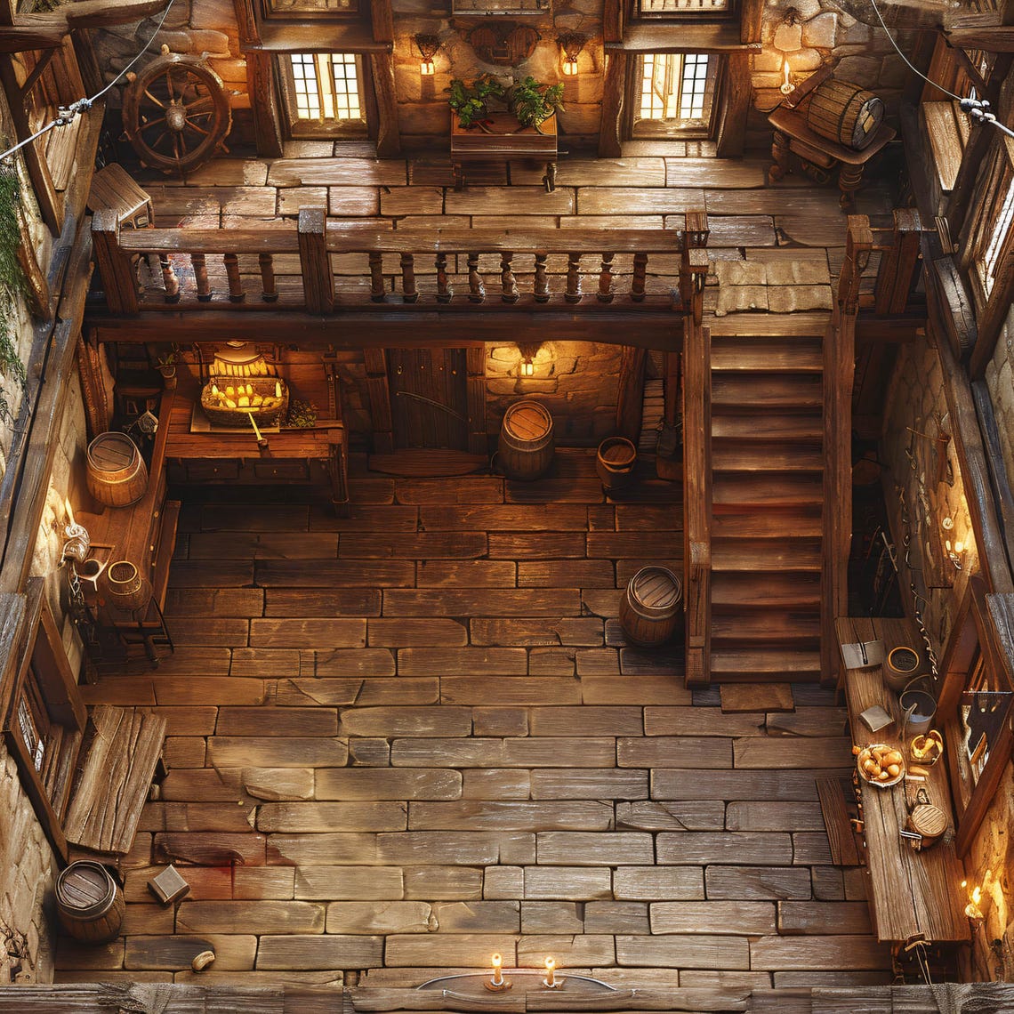 10 Pirate Battlemaps, Dnd Battle Map, Pathfinder, D&D, Battlemap ...