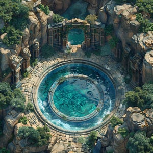 10 Ritual Site Battle Maps, Dnd Battlemap, Pathfinder, D&D, Dungeons ...