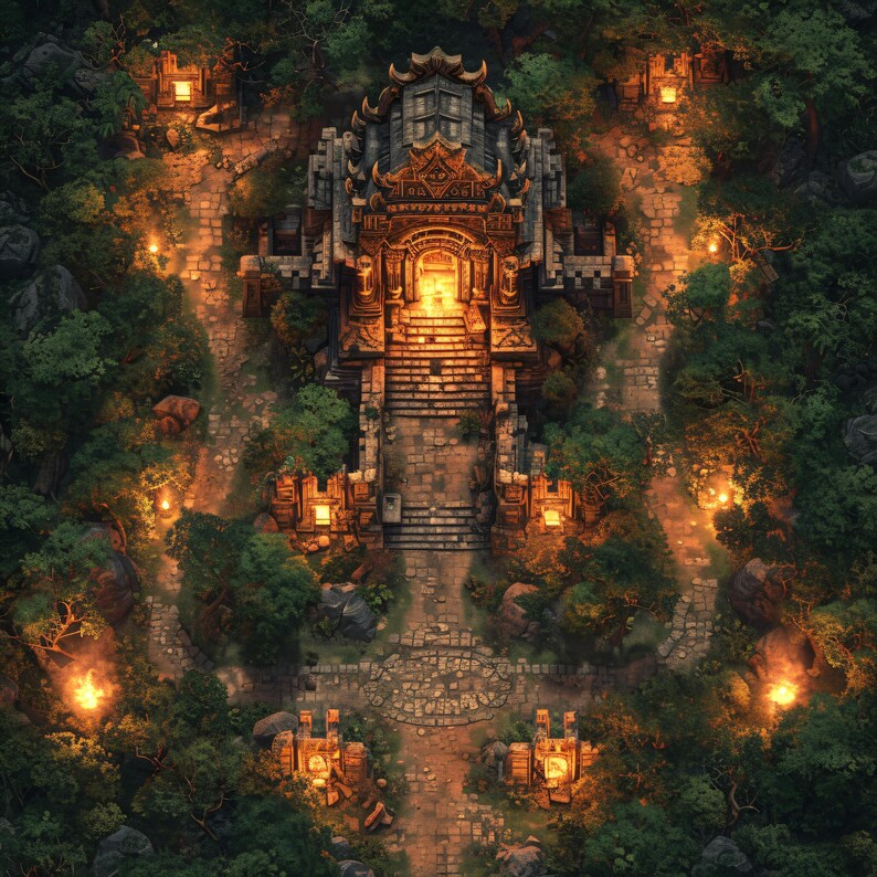 10 Tomb and Grave Battle Maps 2 , Dnd, Pathfinder, D&D, Battlemap ...