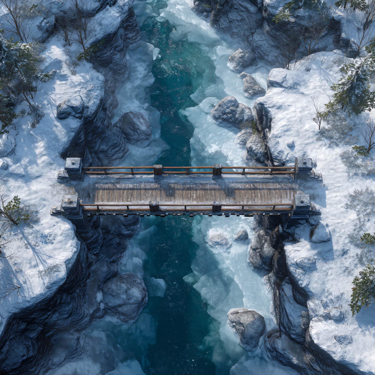 10 Gridless Frozen Village Battle Maps | VTT Pack for Dnd, Pathfinder ...