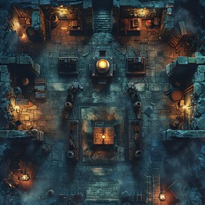 10 Workshop / Forge Battle Maps, Battlemap, Pathfinder, D&D, Dungeons ...