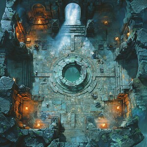 10 Celestial Battlemaps, Dnd Battle Map, Pathfinder, D&D, Dungeons and ...