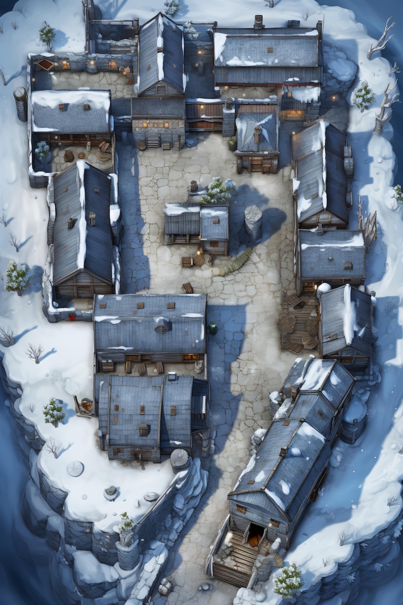 21 Mountain City Battlemaps, Dnd Battle Map, Pathfinder, Dungeons and ...