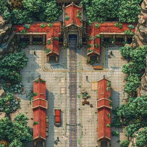 10 Cyberpunk Train / Railroad Battlemaps, Sci Fi, Dnd Battle Map, D&D ...