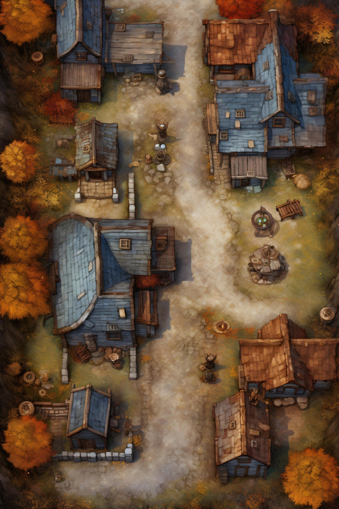 15 Fall Holiday Battle Maps, Dnd, Pathfinder, D&D, Battlemap, Dungeons ...