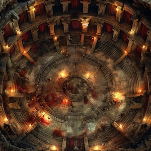 10 Theater Battle Maps, Dnd, Pathfinder, D&D, Battlemap, Dungeons and ...