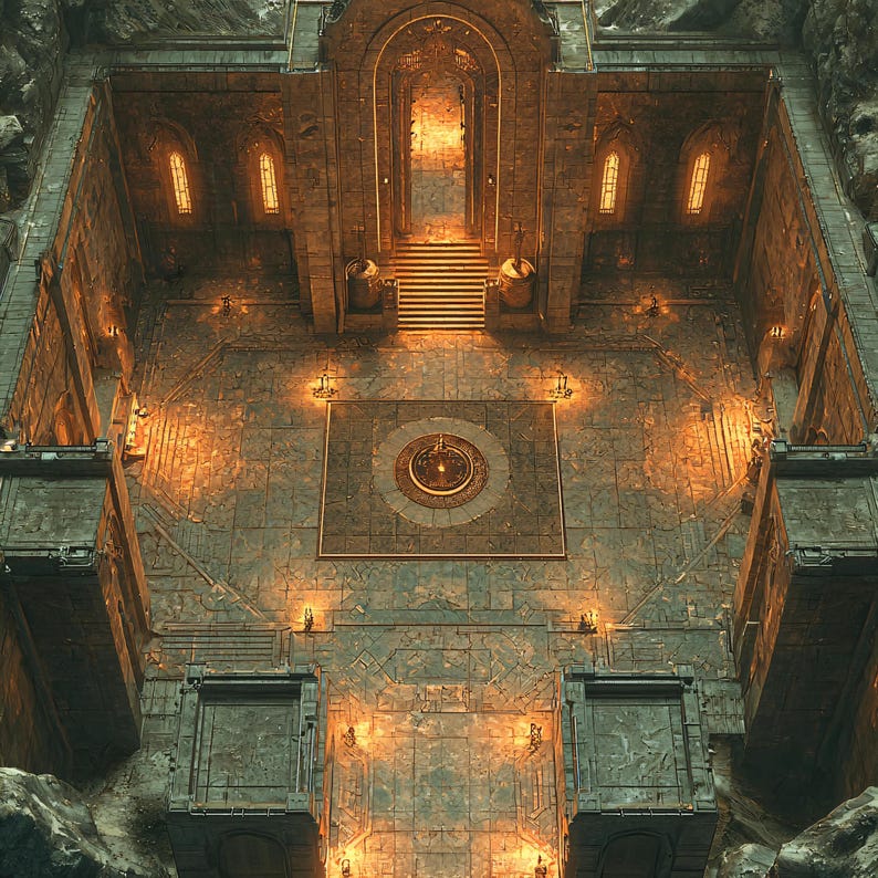 10 Celestial Battlemaps, Dnd Battle Map, Pathfinder, D&D, Dungeons and ...