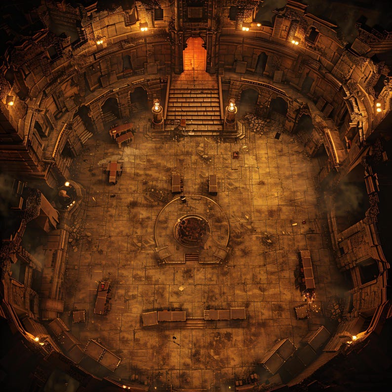 10 Underground Boss Battle Maps, Dnd Battlemap, Pathfinder, D&D ...