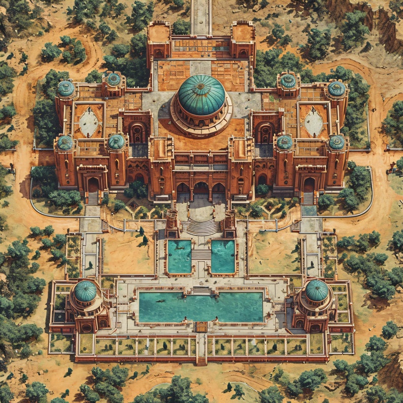 10 Cherry Blossom Battle Maps, Dnd, Pathfinder, D&D, Battlemap ...