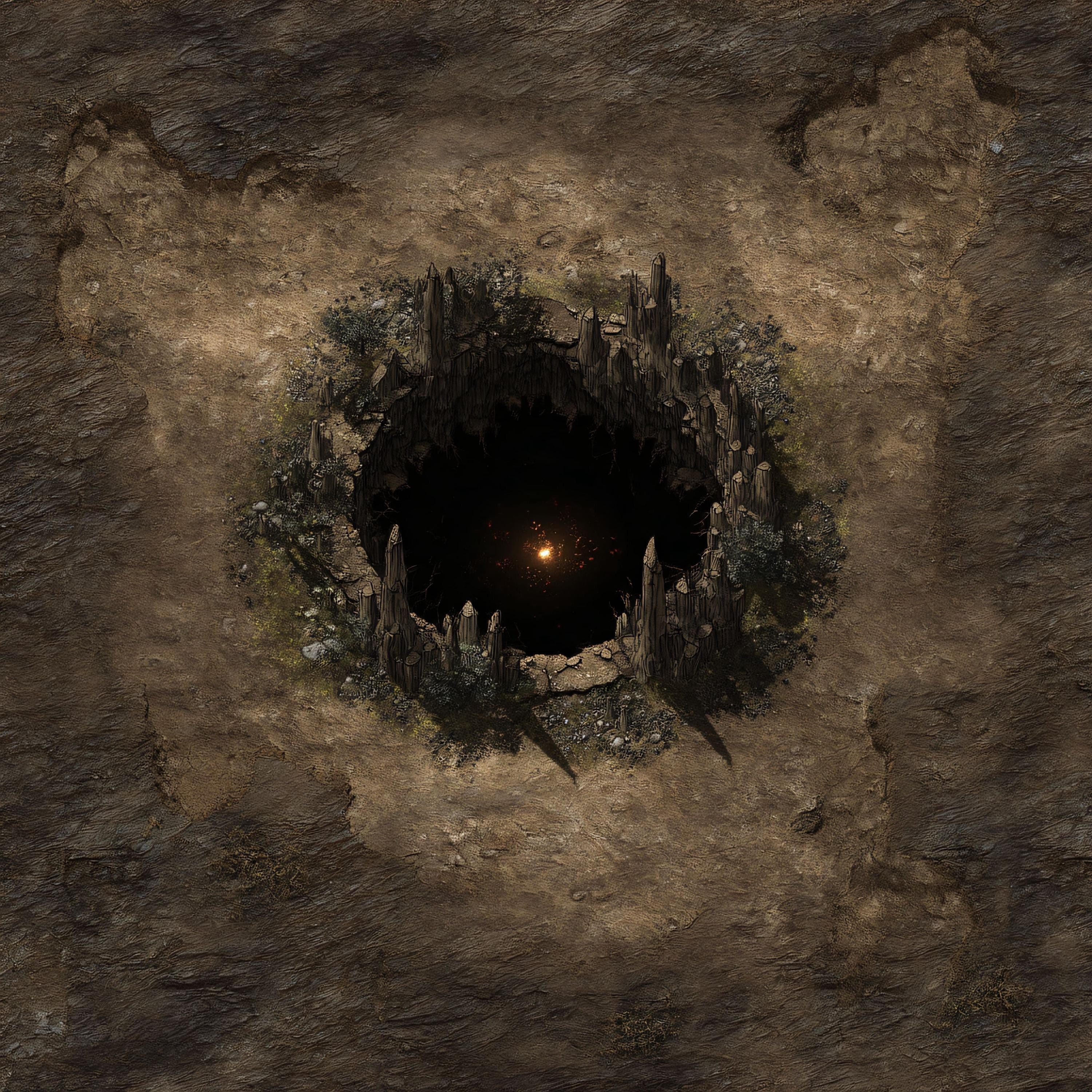 Infinity Pit, Dnd Battle Map, Pathfinder, D&D, Battlemap, Dungeons and ...