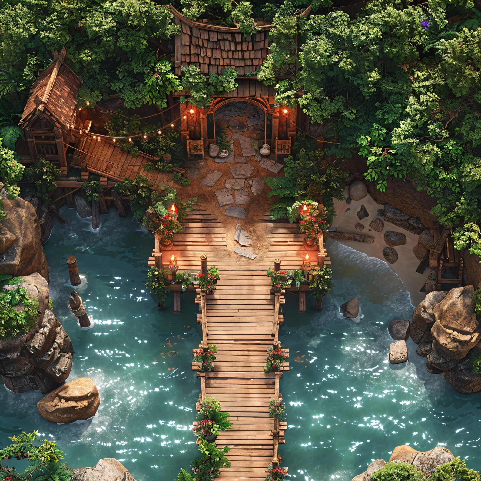 10 Ambush Battle Maps, Dnd Battlemap, Pathfinder, D&D, Dungeons and ...