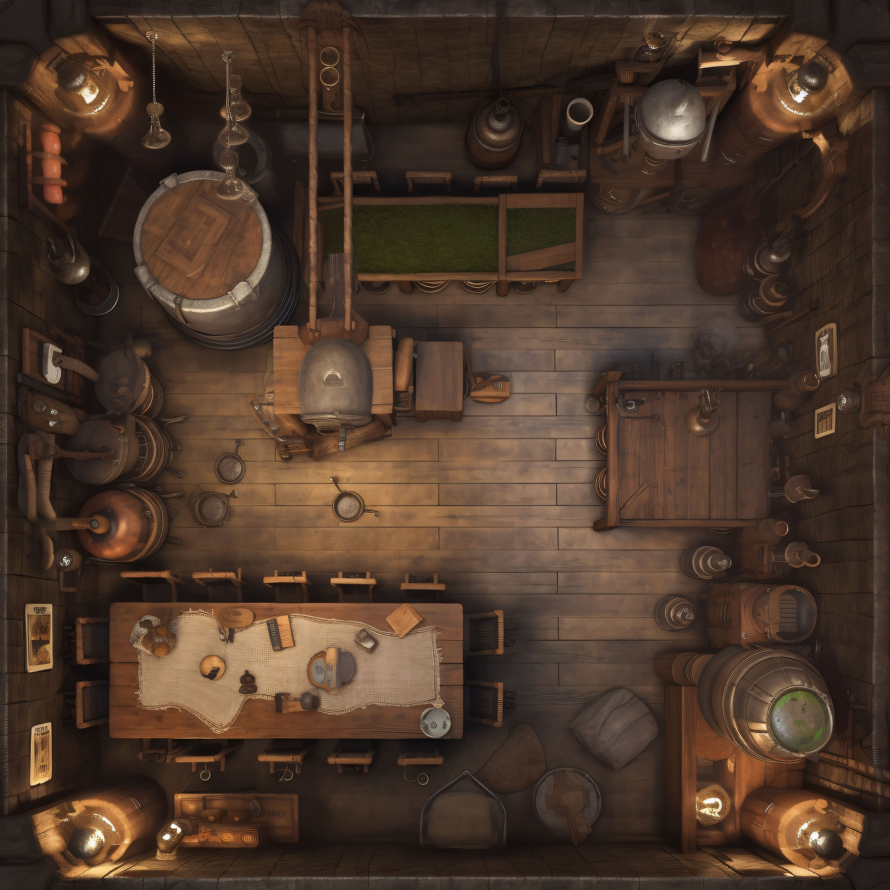 10 Tavern Battle Maps Dnd Battle Map Pathfinder D&D - Etsy