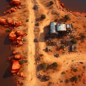 10 Badlands Battle Maps, Dnd Battlemap, Pathfinder, D&D, Battlemap ...