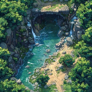 10 Monster Cave Battle Maps, Dnd Battlemap, Pathfinder, D&D, Dungeons ...