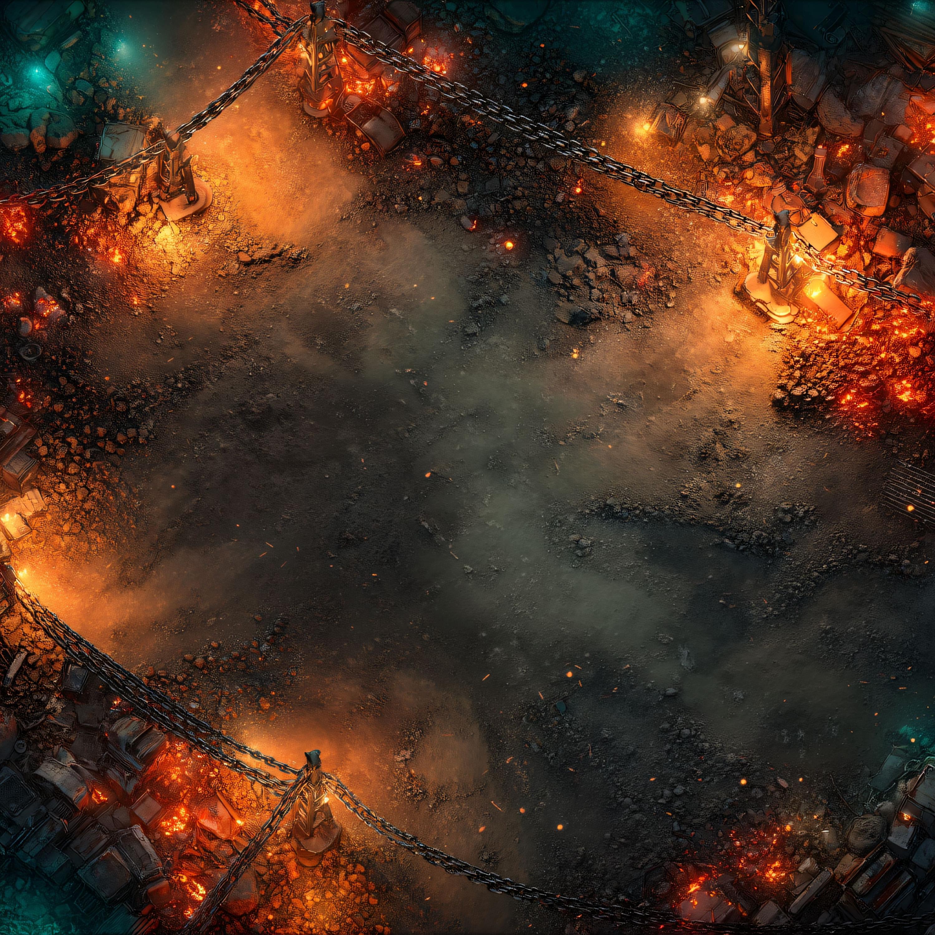 10 Gridless Mine Battle Maps | VTT Pack for Dnd, Pathfinder & Ttrpgs ...
