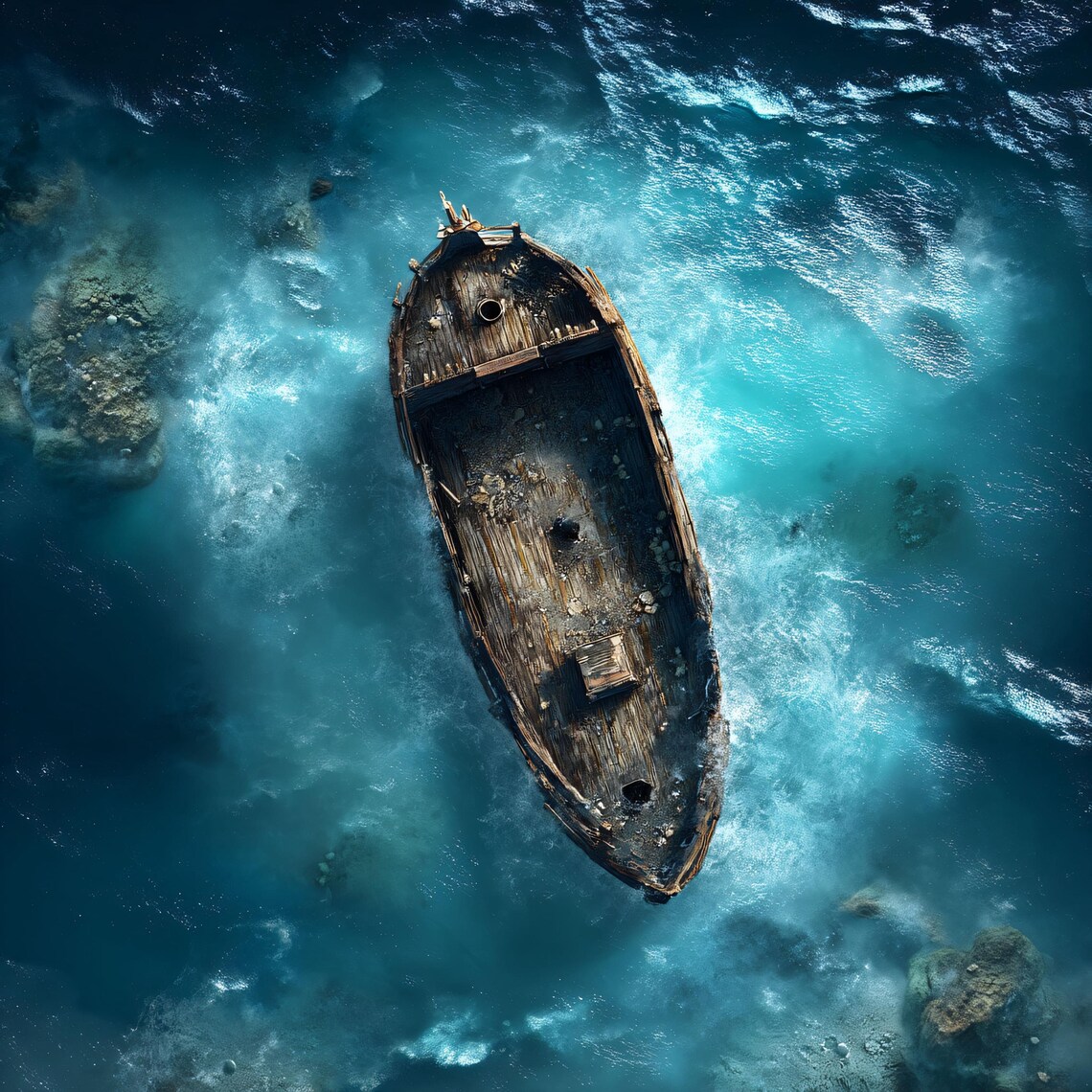 10 Ship/shipwreck Battle Maps, Underdark, Battle Map, Pathfinder, D&D ...