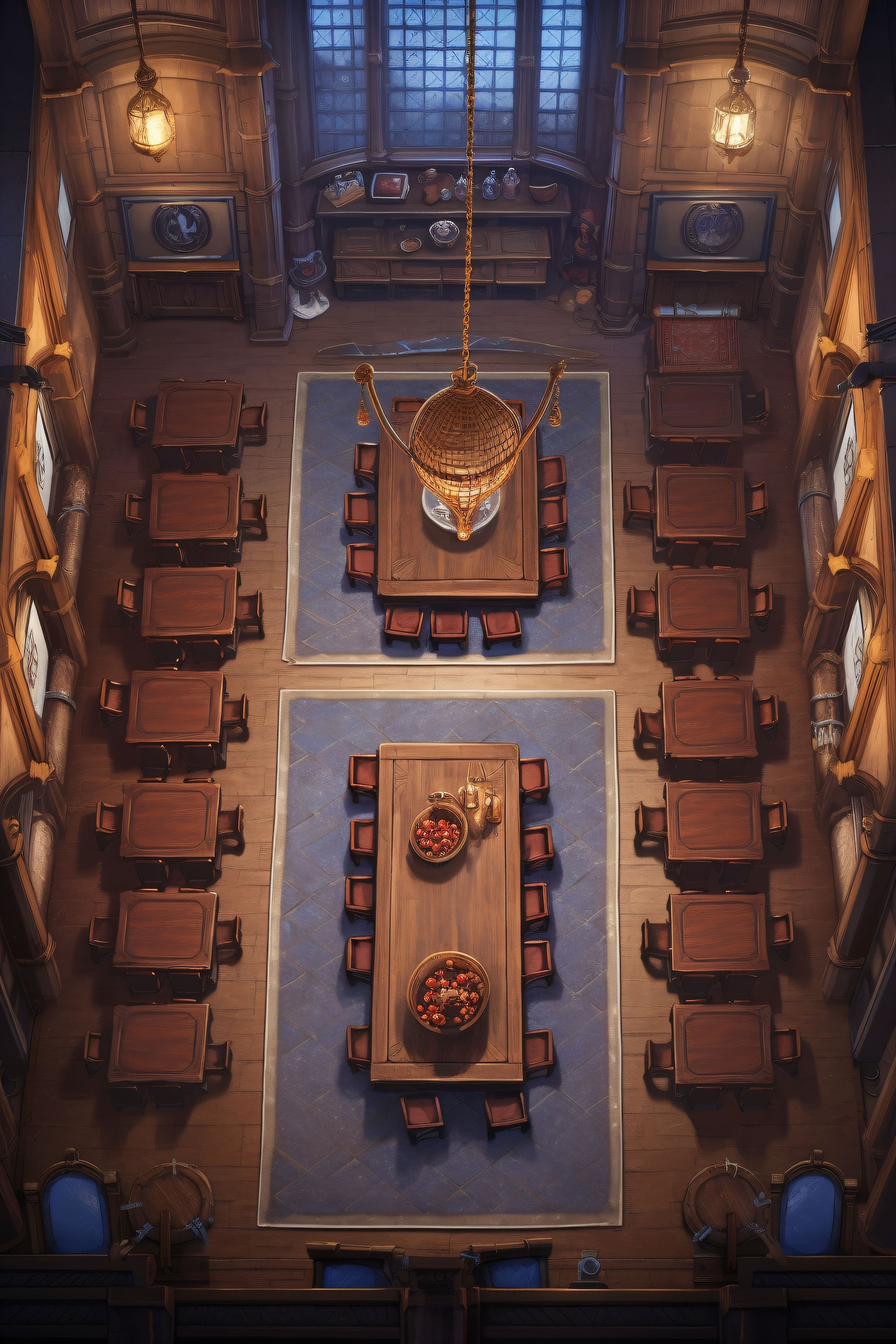 10 Classroom Battle Maps, Dnd, Pathfinder, D&D, Battlemap, Dungeons and ...