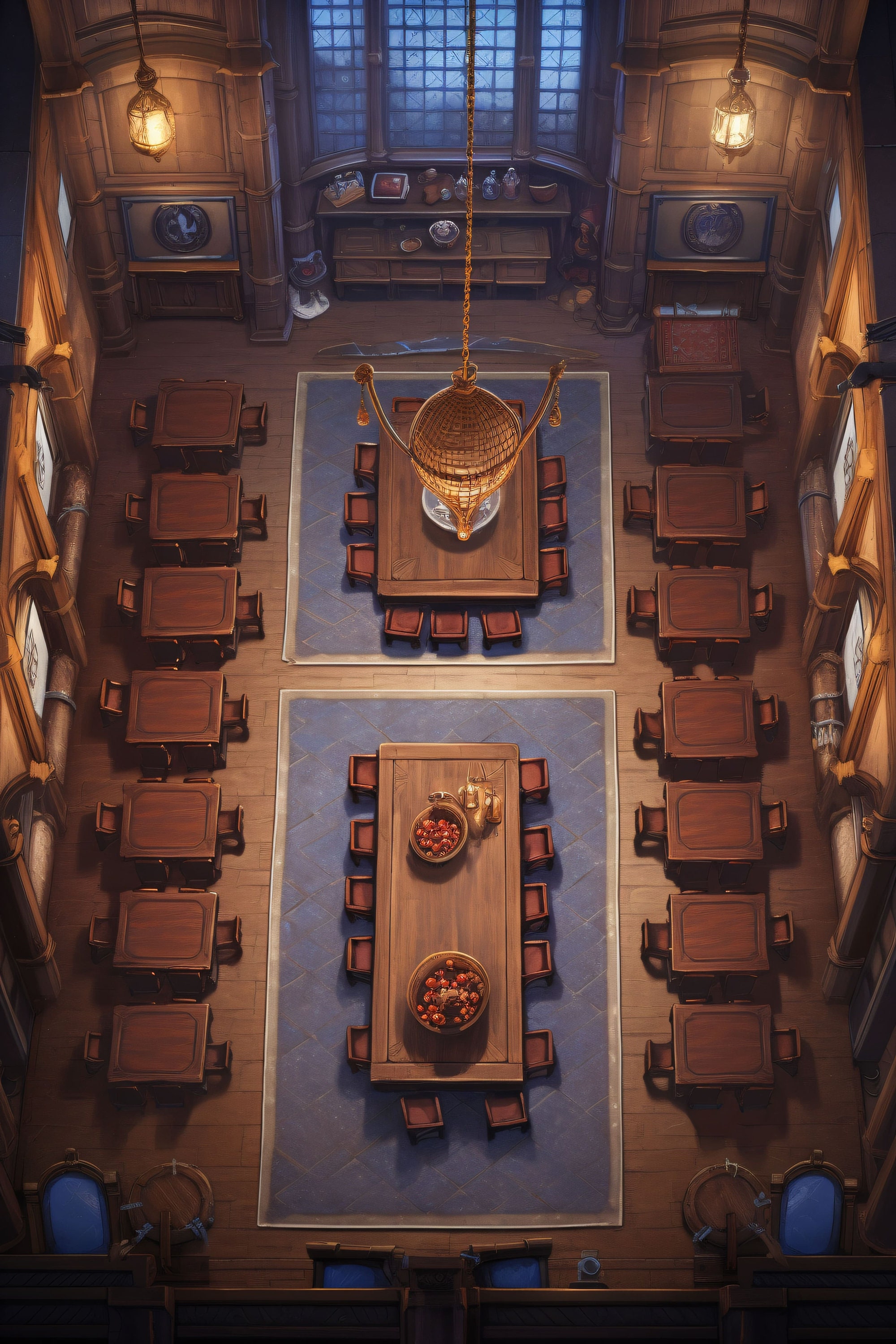 10 Classroom Battle Maps, Dnd, Pathfinder, D&D, Battlemap, Dungeons and ...