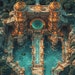 11 Water Temple Battle Maps, Golden Temple, Dnd Battle Map, Pathfinder ...