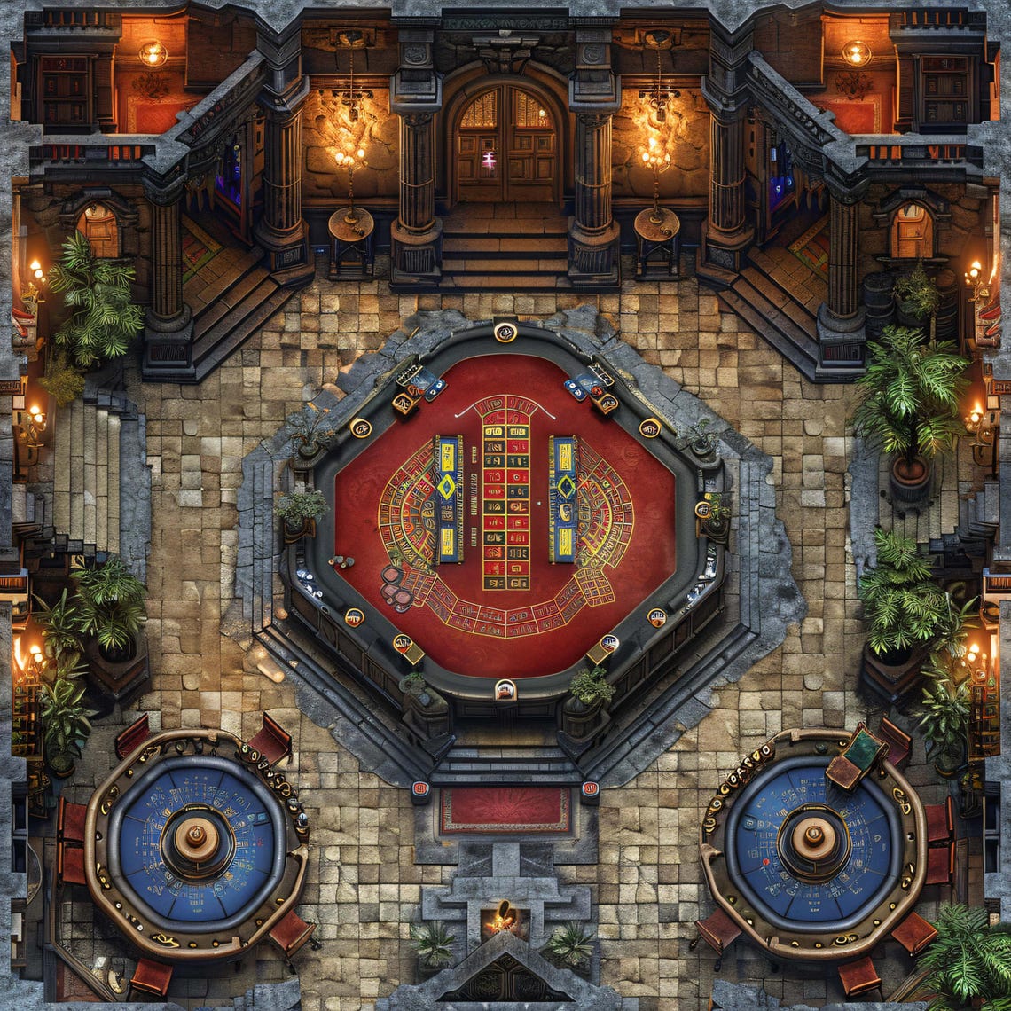 10 Casino Battle Maps, Dnd Battlemap, Pathfinder, D&D, Dungeons and ...