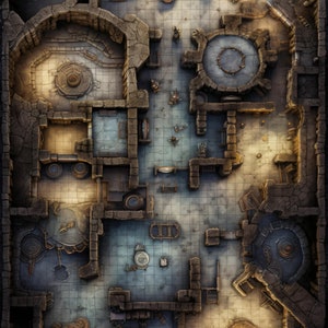 16 Haunted Battle Maps, Dnd Battlemap, Pathfinder, D&D, Battlemap ...