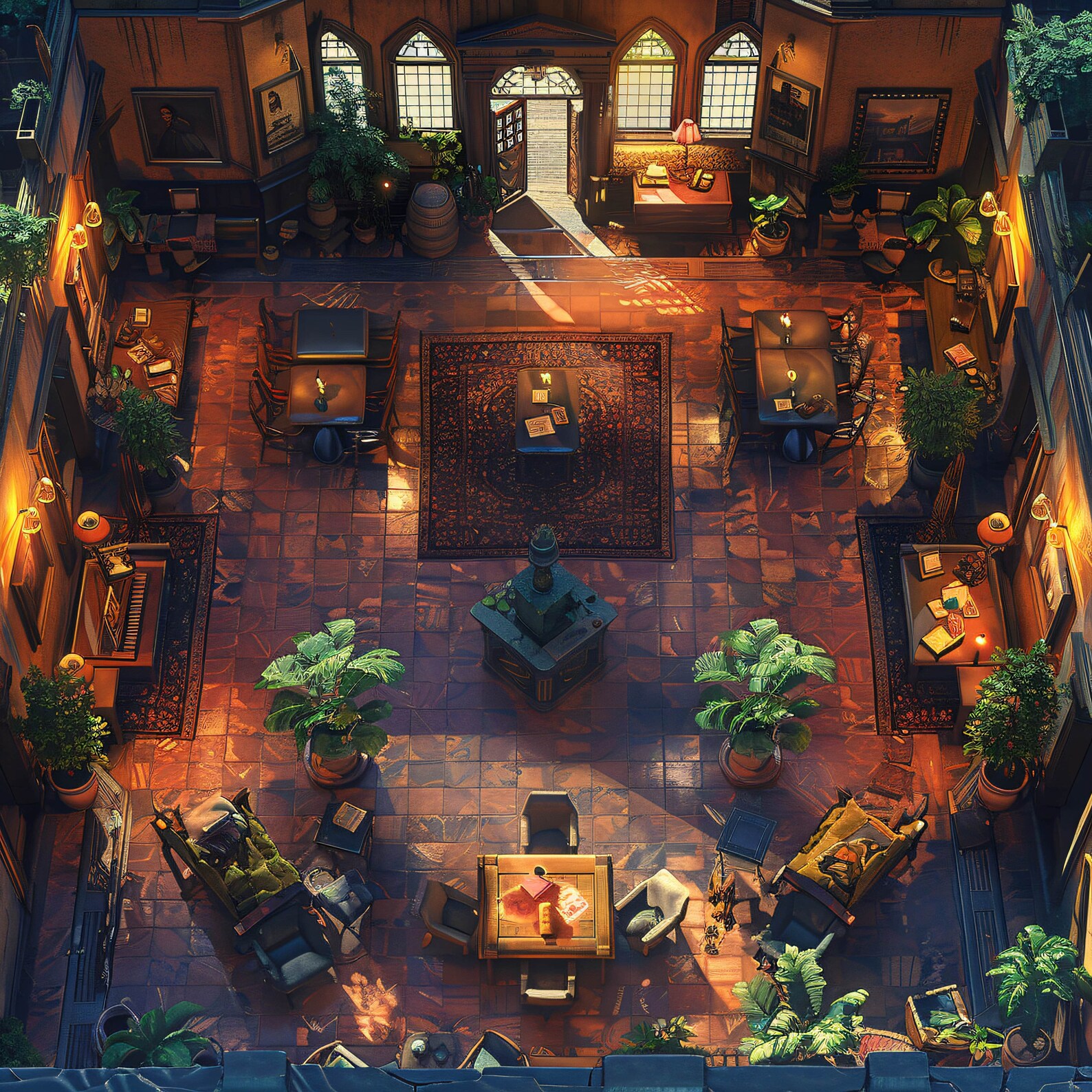 10 Merchant/shop Battle Maps, Dnd Battlemap, Pathfinder, D&D, Dungeons ...