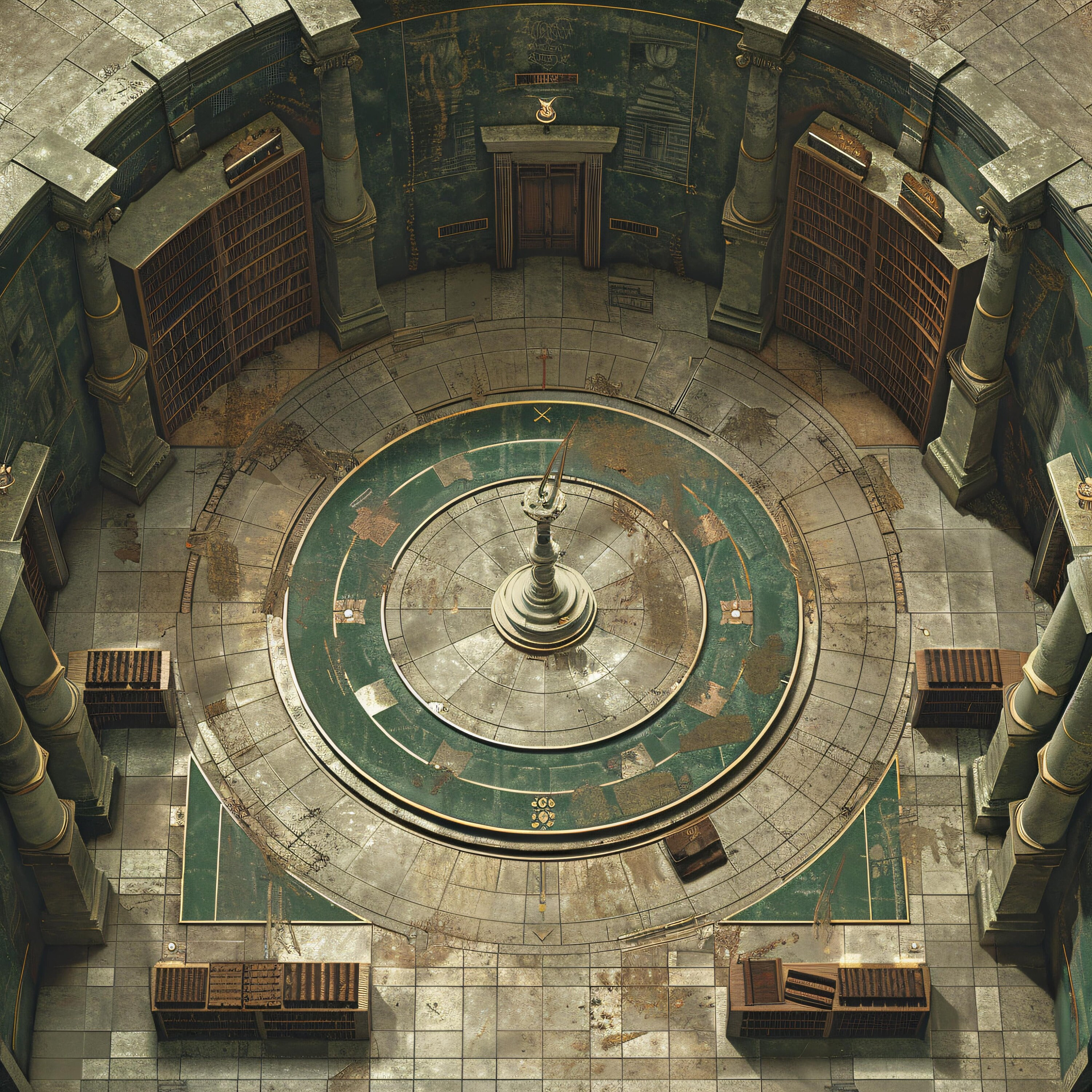 10 Library Battle Maps, Dnd Battlemap, Pathfinder, D&D, Dungeons and ...