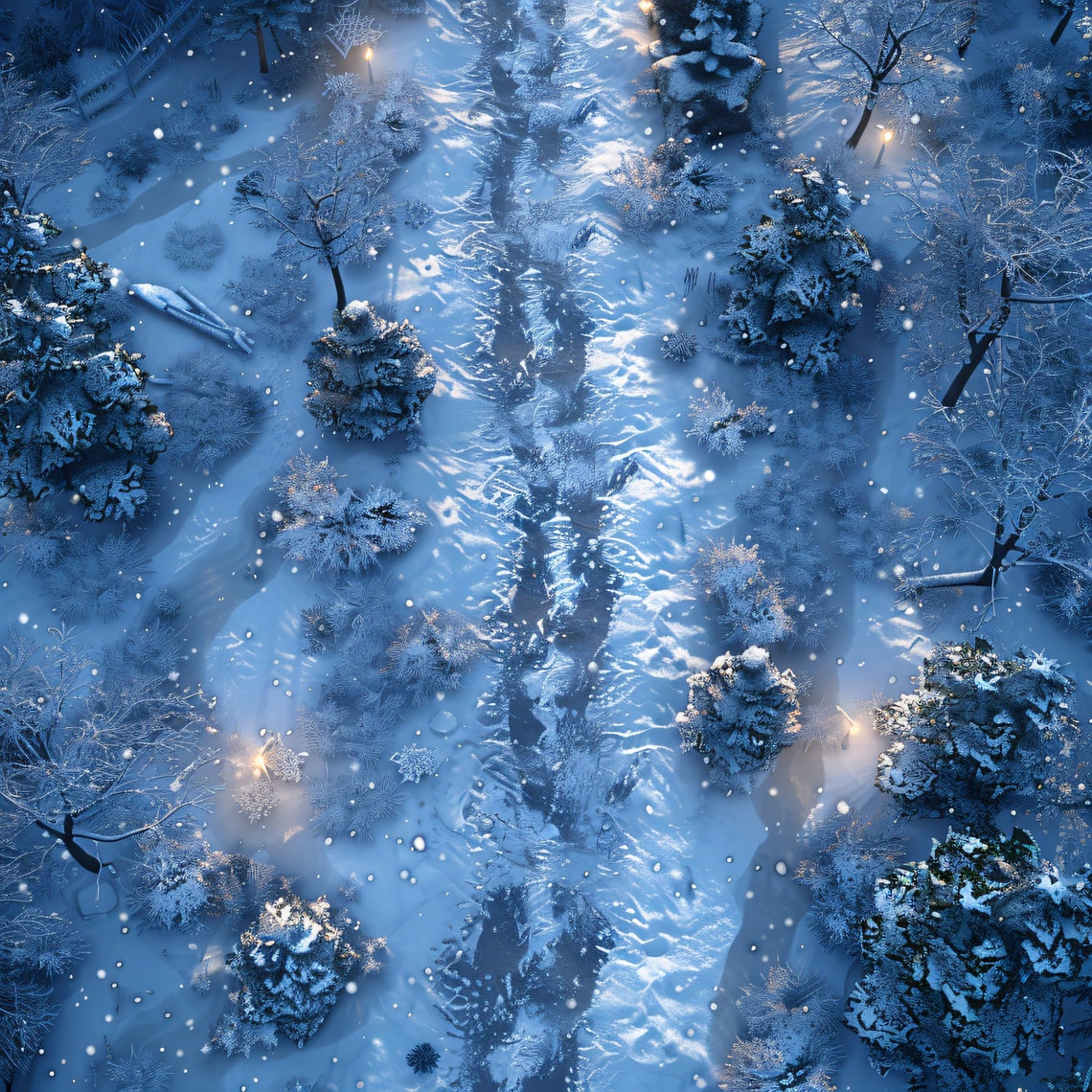10 More Winter Battlemaps, Dnd Battle Map, Pathfinder, Dungeons and ...