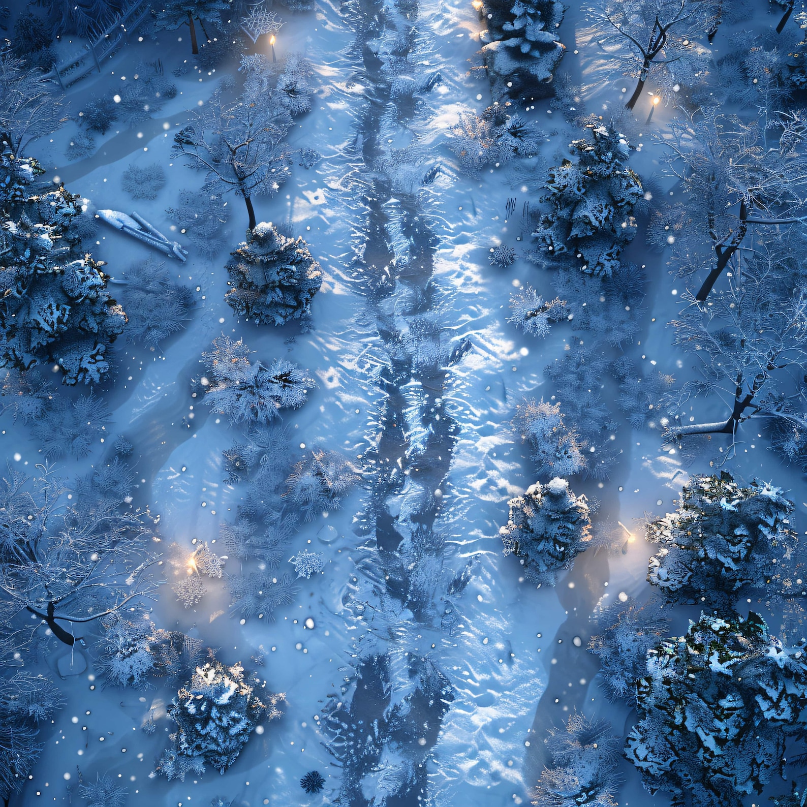 10 More Winter Battlemaps, Dnd Battle Map, Pathfinder, Dungeons and ...