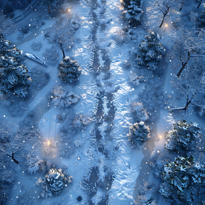 10 More Winter Battlemaps, Dnd Battle Map, Pathfinder, Dungeons and ...