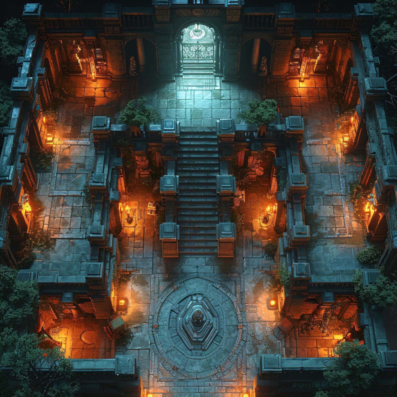 10 Gridless Mausoleum/tomb Battle Maps | VTT Pack for Dnd, Pathfinder ...